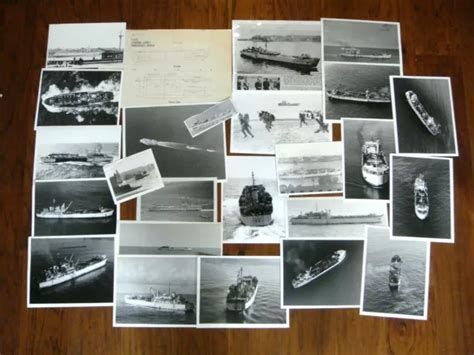 Secret Wwii Cold War British Royal Navy Ship Blueprints And Photos Landing Craft £47 32 Picclick Uk