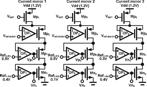 Adaptive Bias Circuit Of The Preamplifiers Download Scientific Diagram