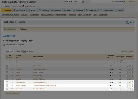 Importing A Csv File Of Categories Into Prestashop Web Hosting Hub