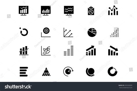 Data Analytics Vector Icons 3 Stock Vector Royalty Free 293236505