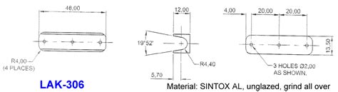 Ceramic Reflector Ceramic Diffuse Reflector