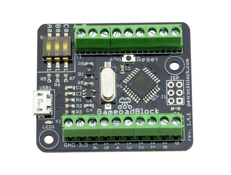 Gamepadblock Joystick And Controller Interface Discontinued The Pi Hut
