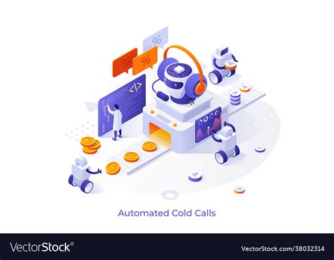 Isometric For Website Royalty Free Vector Image