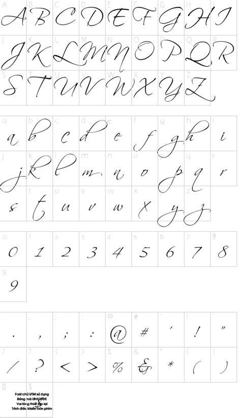 Utm Scriptina Kt Font Details
