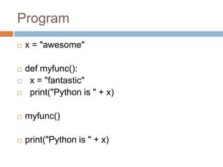 Python Ppt