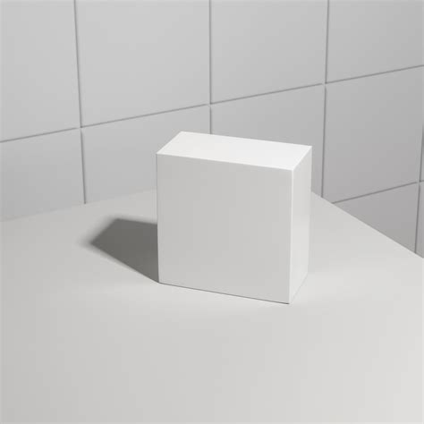 Flat Cubes Styling Props Plinthy