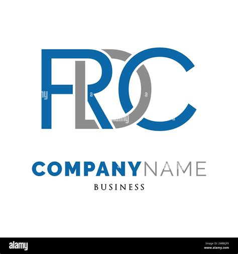 Rdc Initial Stock Vector Images Alamy