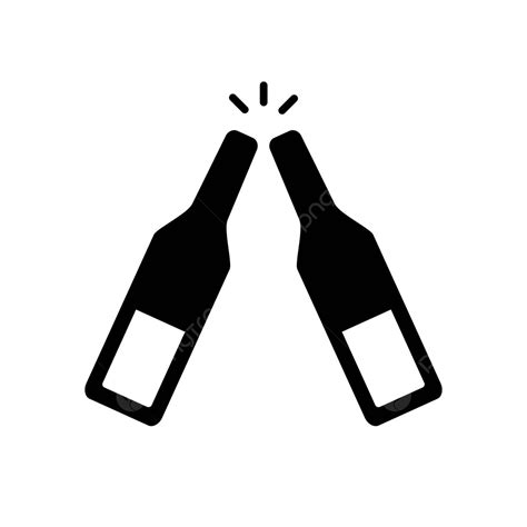 Cheers Clipart Black And White