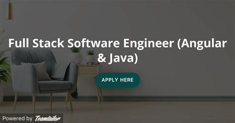 Full Stack Software Engineer Angular And Java Workflex