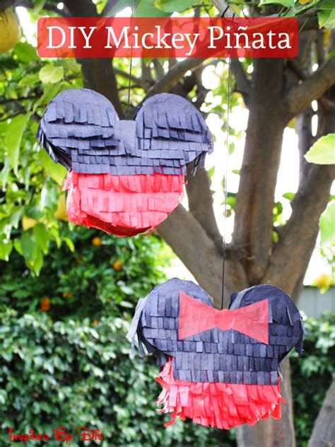 Diy Mickey Mouse Pinata For Parties This Fairy Tale Life