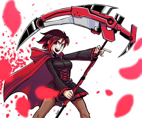 Gingrjoke Artist Ruby Rose Rwby Anime Fandoms Anime