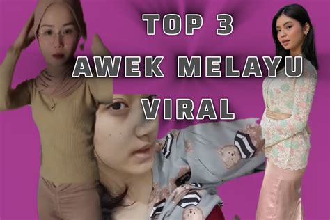 Top Awek Melayu Viral Qistina Syakirah Nuyu Meiya Trending Di Tiktok Telegram