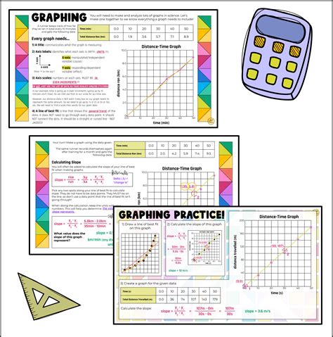 Science Skills Graphing Notes Practice Made By Teachers