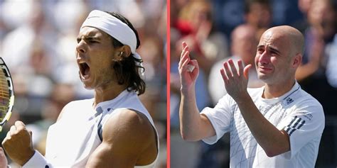 When You Get Out There And Feel His Game You Can Only Tip Your Hat To It When Andre Agassi