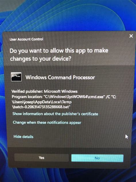 Windows Command Processor Asking Permission Spam Resolved Malware