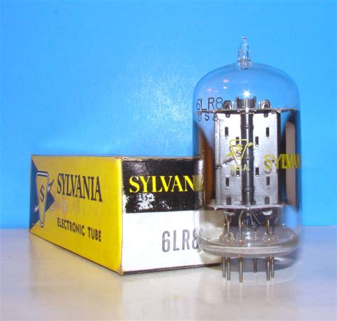 6lr8 Nos Sylvania Amplifier Radio Audio Vintage Electron Vacuum Tube