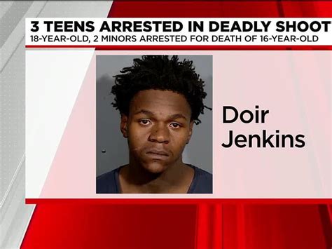 3 Teens Arrested In Deadly Shooting