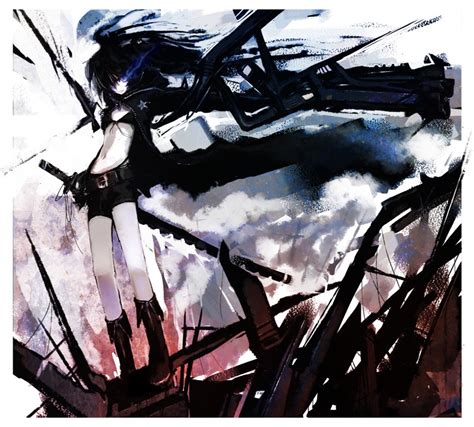 Black Rock Shooter Black Rock Shooter Drawn By Yui Niikyouzou Danbooru