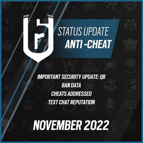 Rainbow Six Siege Anti Cheat Update Security Data Bans Cheats Addressed And More