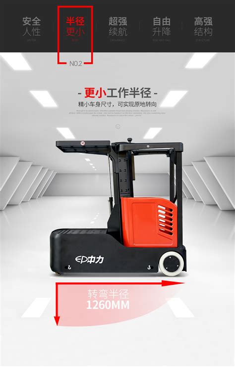 中力JX0 电动拣选车 叉车库