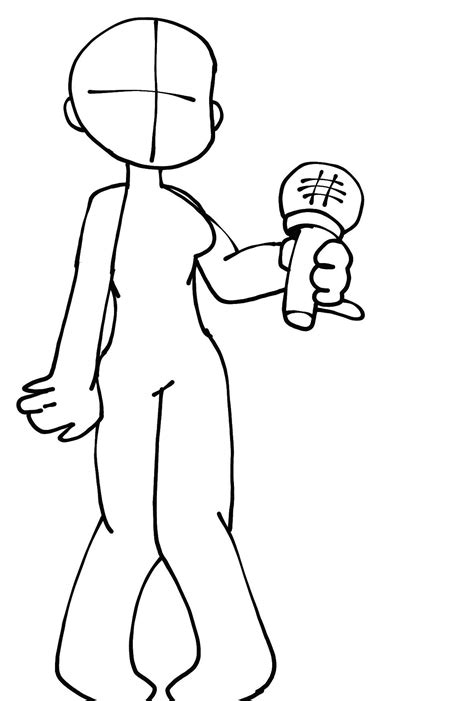 Base Fnf Dibujo De Parte Del Cuerpo Bocetos Bonitos Tutorial De Dibujo