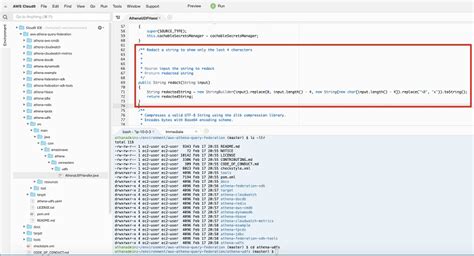 redacting sensitive information with user defined functions in amazon