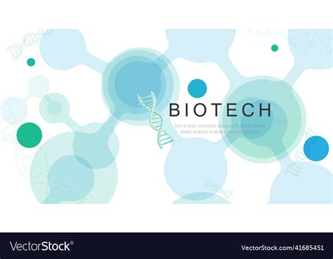 Abstract Molecular Structures Background Science Vector Image