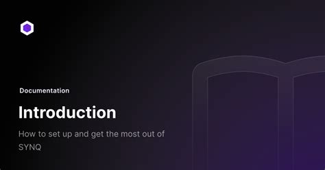 introduction synq documentation