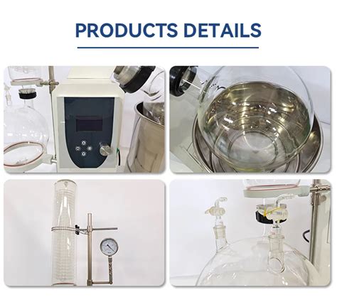 Laboratory Use Motor Lift Rotary Evaporator With High Vacuum Degree Buy Rotary Evaporator 10l