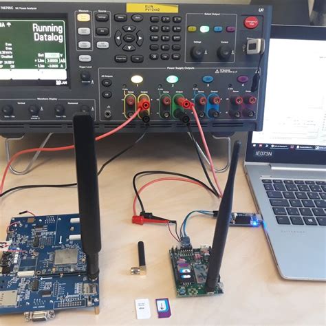Testbed Setup With Quectel Bg96 And Avnet Silica Bg96 Nb Iot Radio Download Scientific Diagram