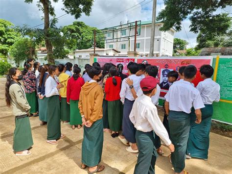 နောင်ချိုမြိုနယ် အ လ က ခွဲ၌ ၇၆ နှစ်မြောက် အာဇာနည်နေ့အထိမ်းအမှတ် ဟောပြောပွဲ၊ နံရံကပ်စာစောင