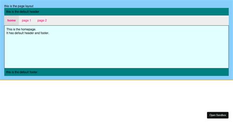 Vue Router Demo Codesandbox