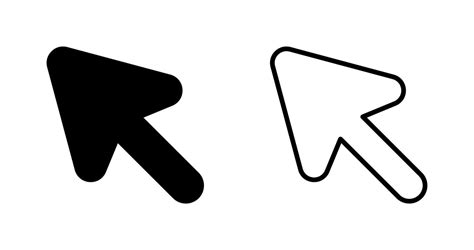 Mouse Cursor Vector Icon 39141345 Vector Art At Vecteezy
