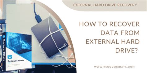 How To Recover Data From External Hard Drive External Hard Drive Recovery RecoverXData