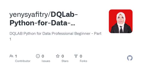 Github Yenysyafitrydqlab Python For Data Professional Beginner