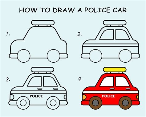 Car Drawing Step By Step
