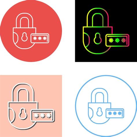 Lock Icon Design 45425527 Vector Art At Vecteezy