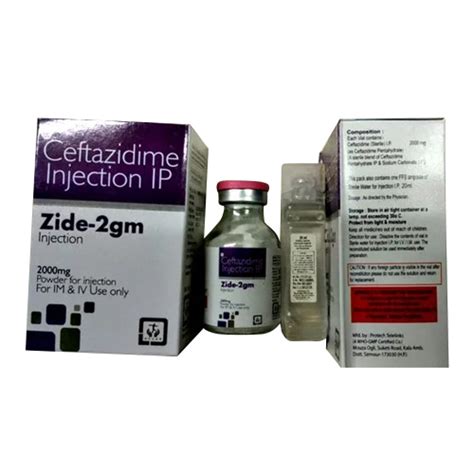 Ceftazidime Injection Ip Wholesaler Trader Supplier From Mumbai Maharashtra India Latest Price