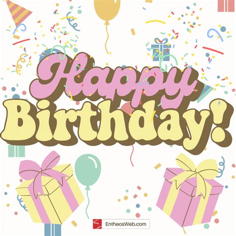 Animated Happy Birthday  Entheosweb