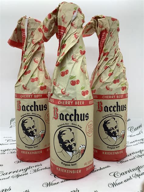 Bacchus Cherry Beer 375cl 58vol — Carringtons Fine Wines