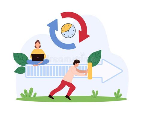 Updating Software And System Progress Status Of Data Synchronization And Tiny People Stock