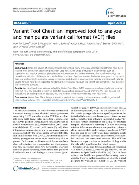 Pdf Variant Tool Chest An Improved Tool To Analyze And Manipulate
