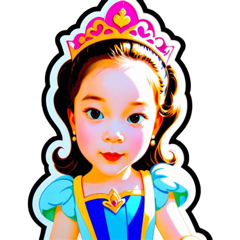 I Made An Ai Sticker Of Princess