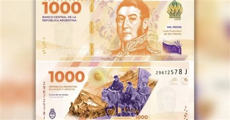 Volvieron Los Próceres El Banco Central Lanzó Otro Billete De 1 000 Esta Vez Con La Imagen De