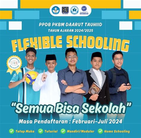 Ppdb Pendidikan Kesetaraan Paket A Paket B And Paket C Pesantren Daarut Tauhiid