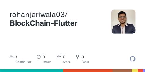 github rohanjariwala03 blockchain flutter