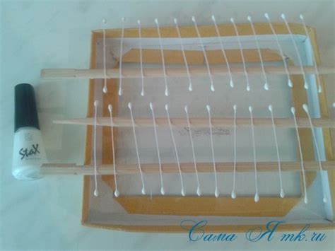 Тычинки для цветов из пряжи своими руками