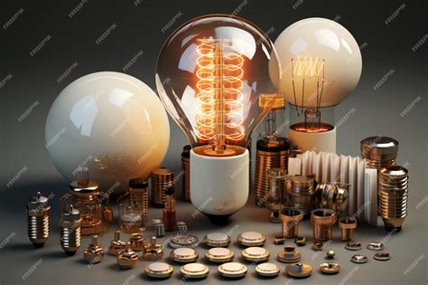 Premium Photo Lamp Components