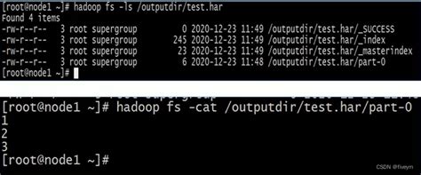 Hdfs小文件解决方案 Archive归档文件命令hdfs归档文件 Csdn博客