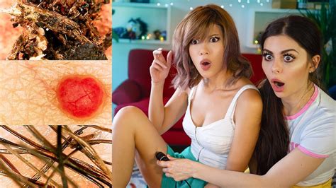 How Dirty Is Your Body Under A Microscope W Azzyland YouTube